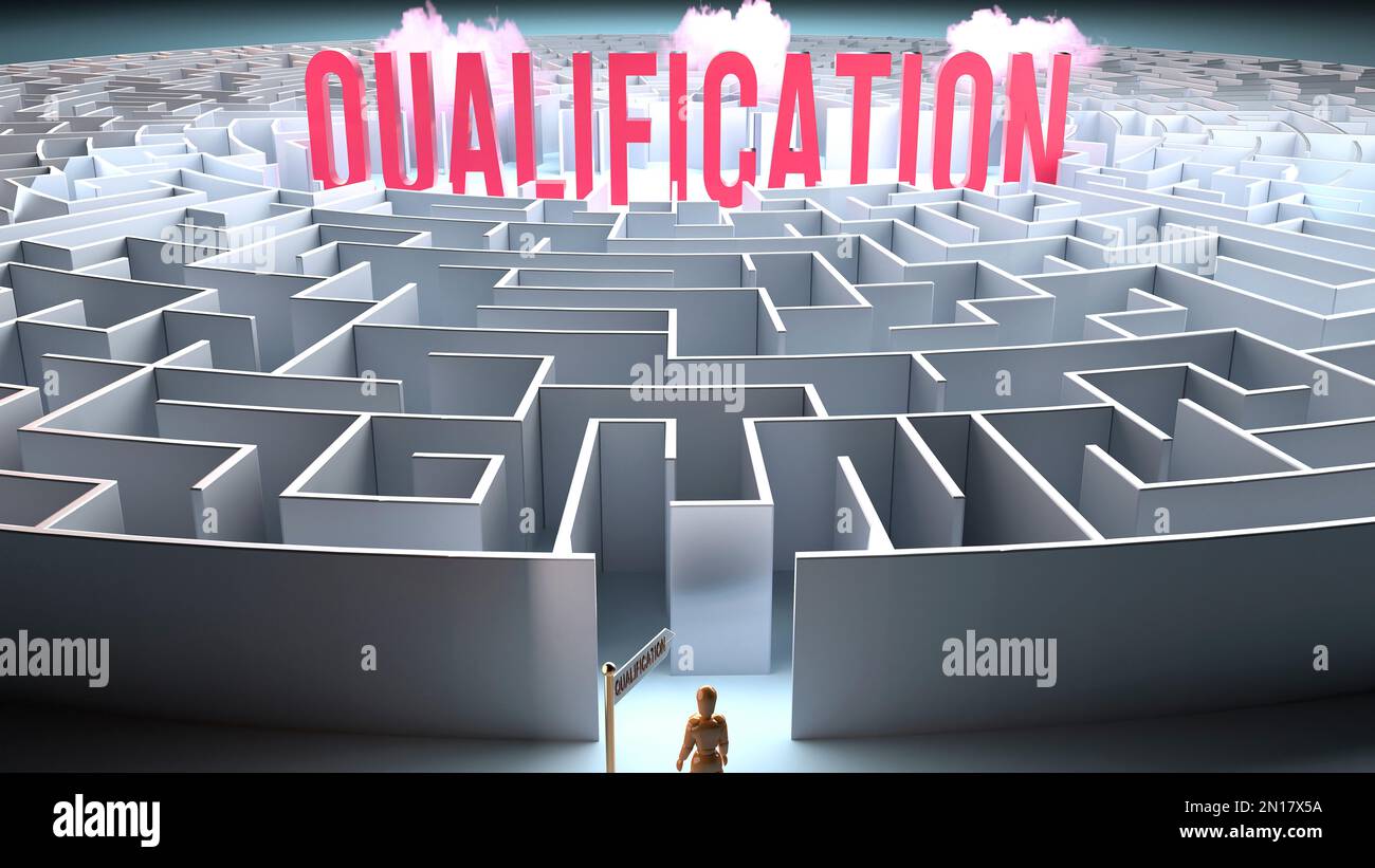 A vulnerable person in front of a big obstacle and a challenge to find ...