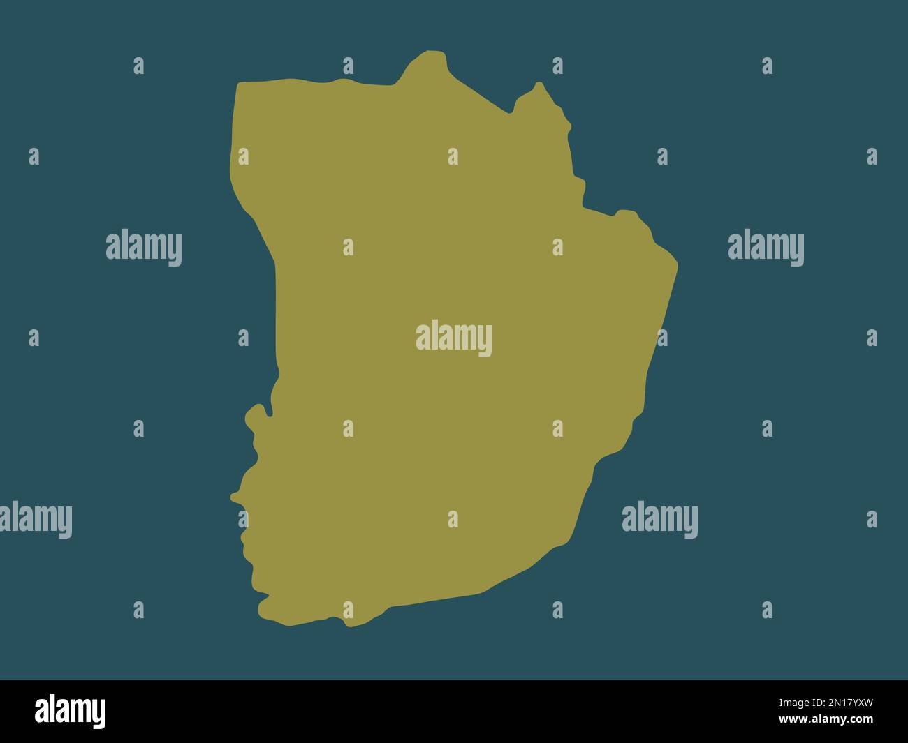 Morovis, municipality of Puerto Rico. Solid color shape Stock Photo - Alamy