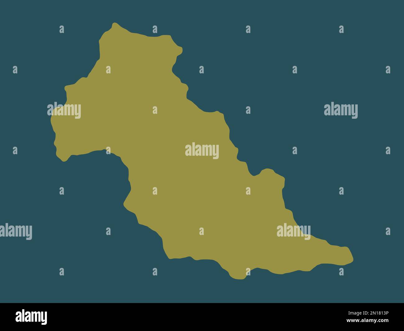 Patillas, municipality of Puerto Rico. Solid color shape Stock Photo ...