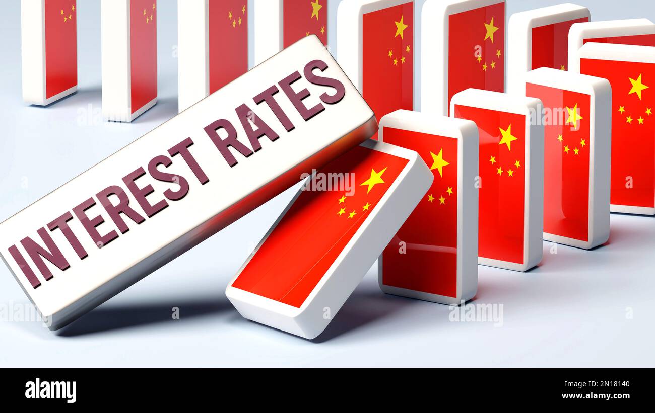 Interest rates falling hi-res stock photography and images - Alamy