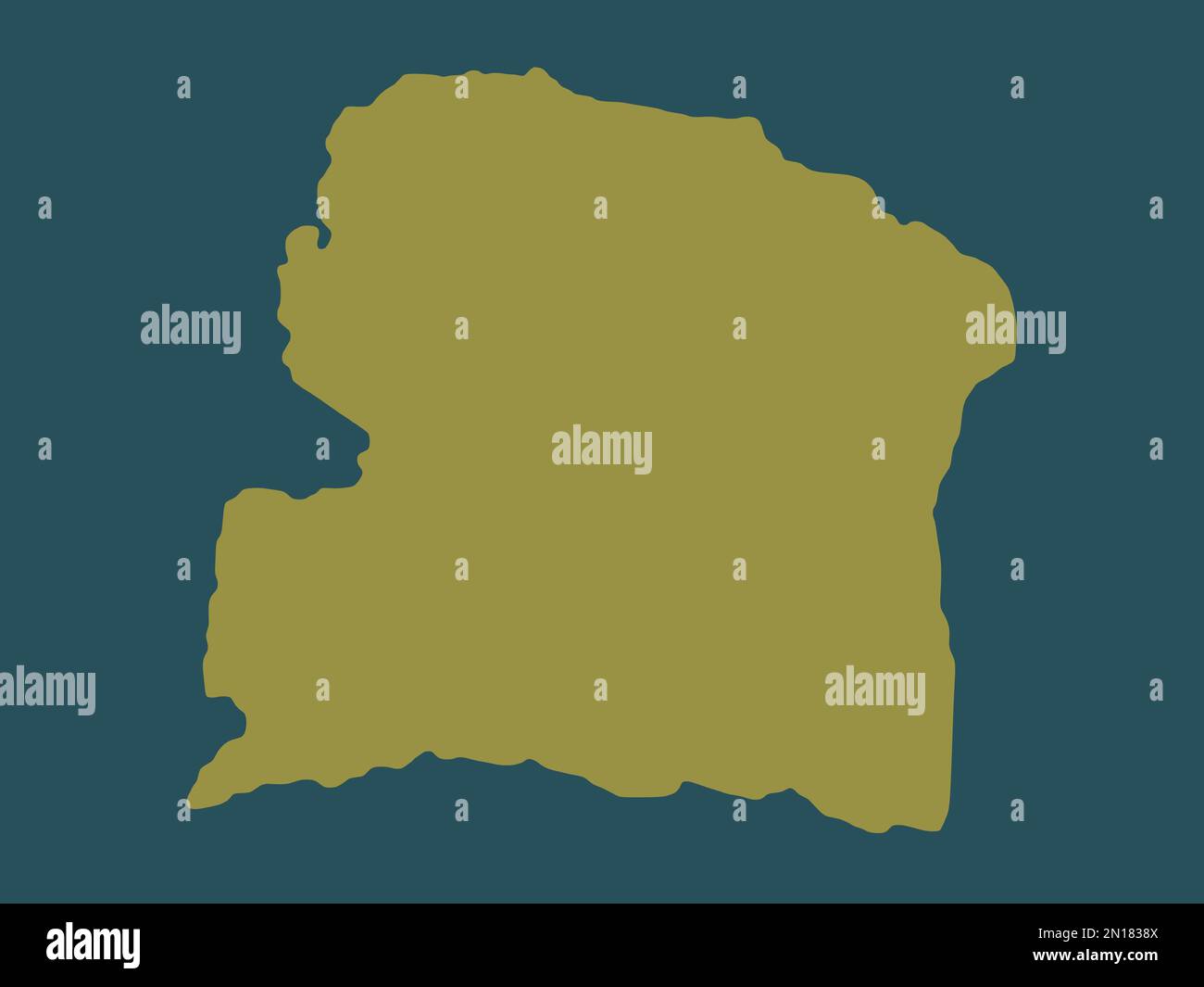 San German, municipality of Puerto Rico. Solid color shape Stock Photo ...