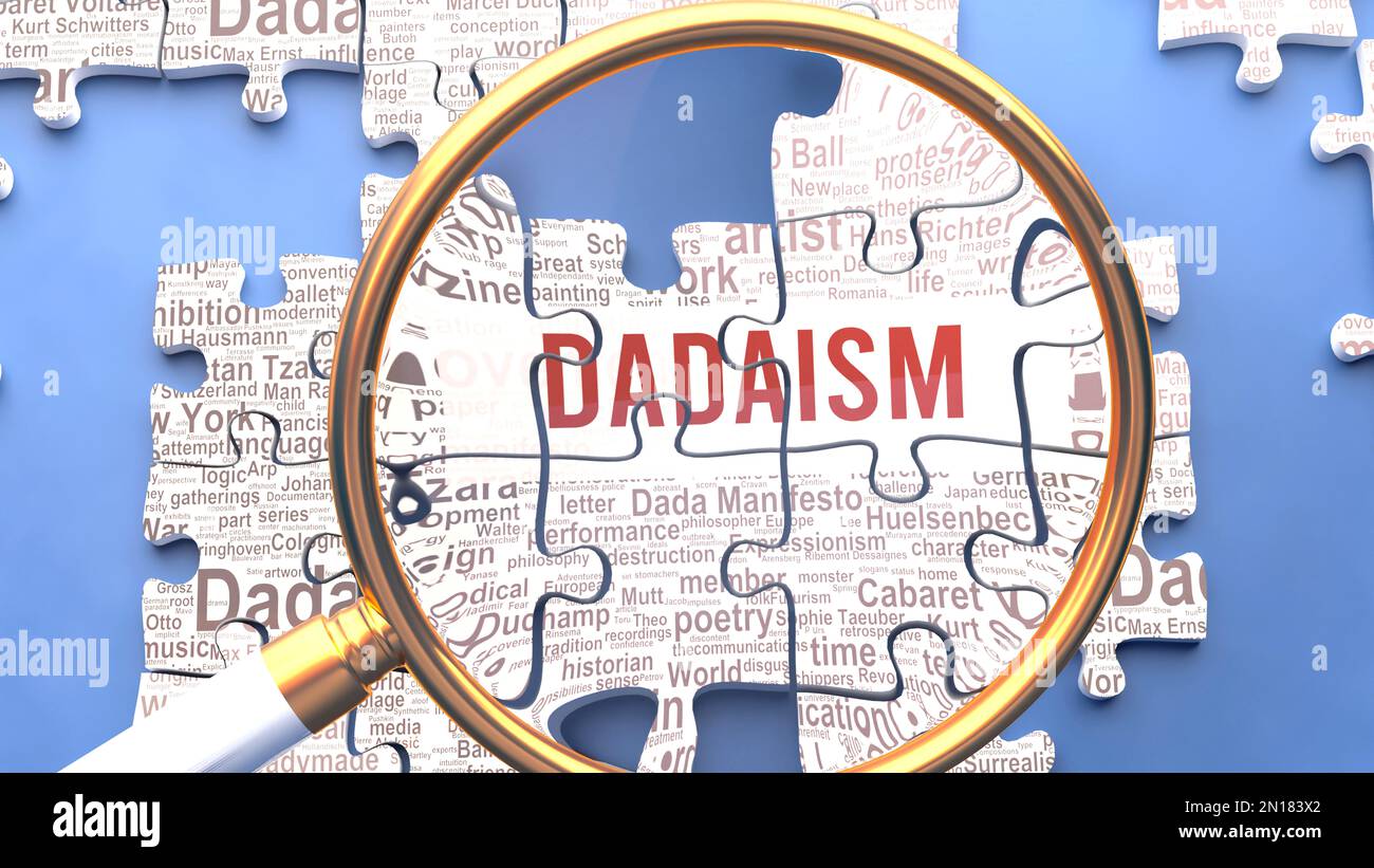 Dadaism being closely examined along with multiple vital concepts and ...