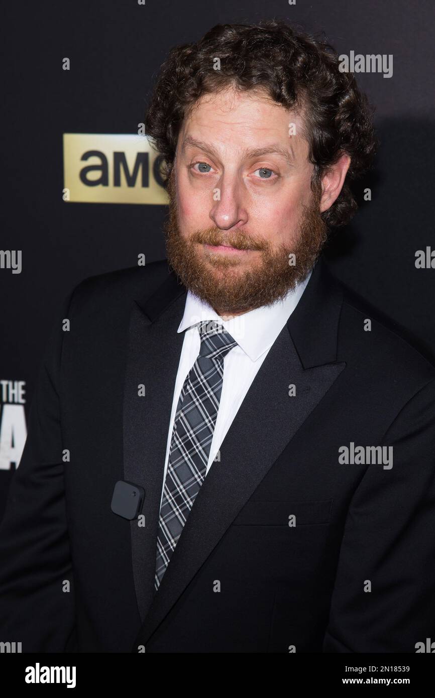 Scott M. Gimple attends AMC's "The Walking Dead" season six premiere ...