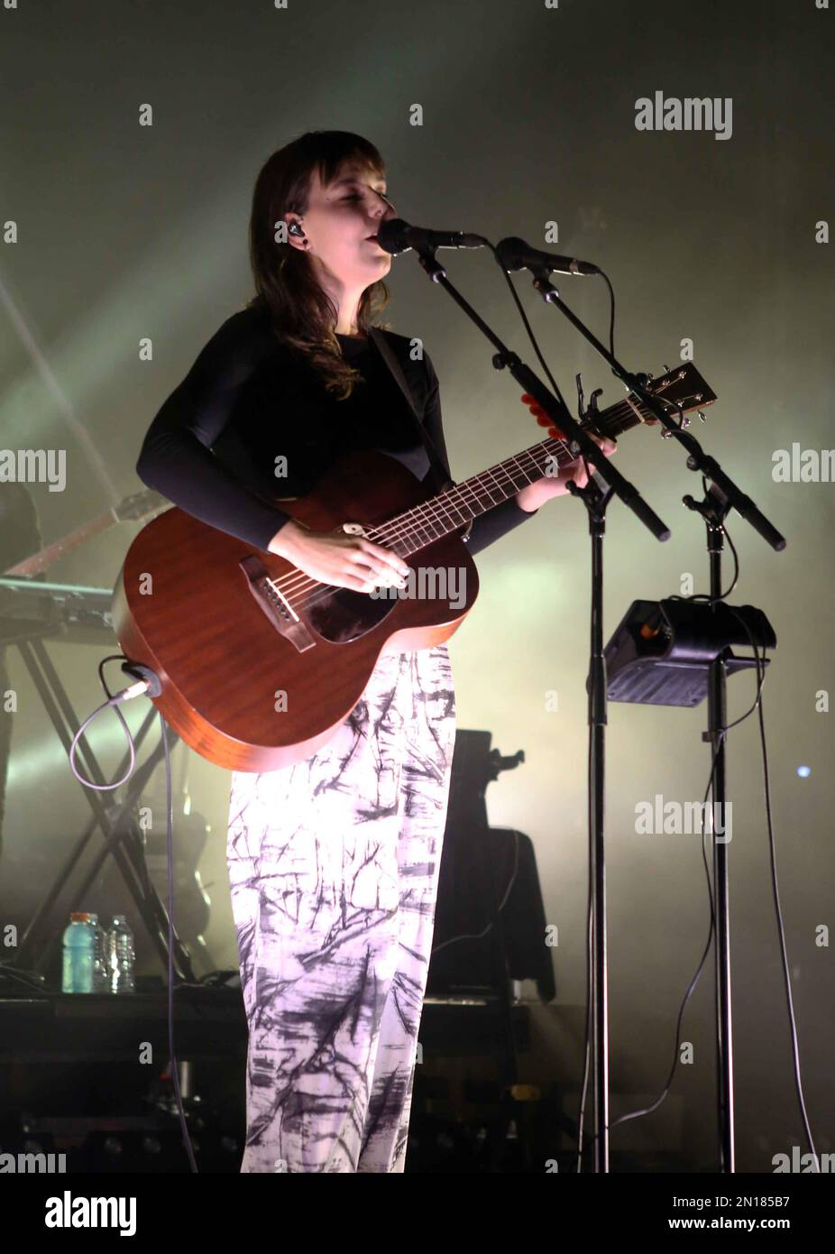 Nanna Bryndis Hilmarsdottir with Of Monsters and Men performs at ...