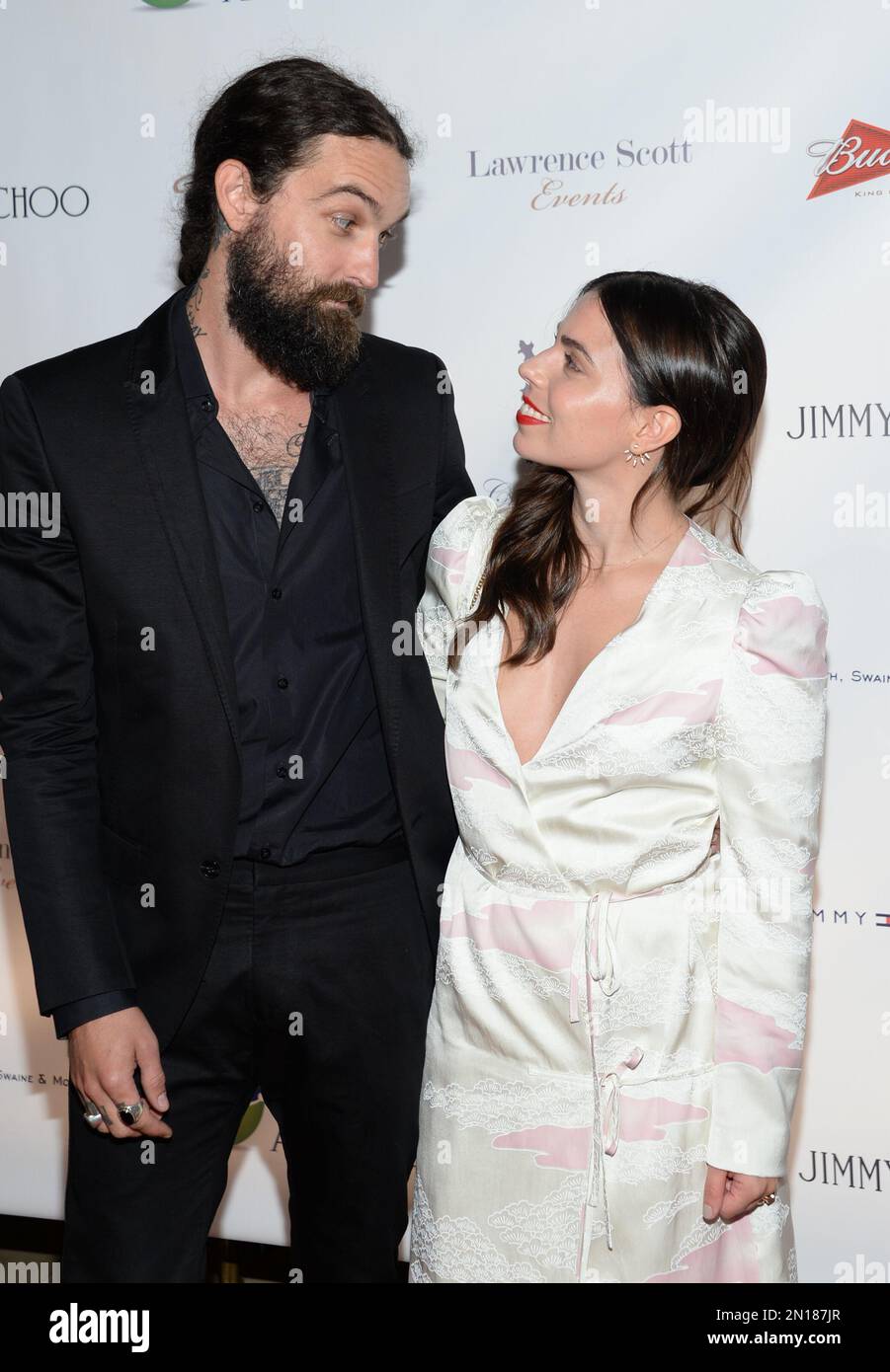Ally Hilfiger and husband Steve Hash attend the Global Lyme Alliance Inaugural Gala at Cipriani ...