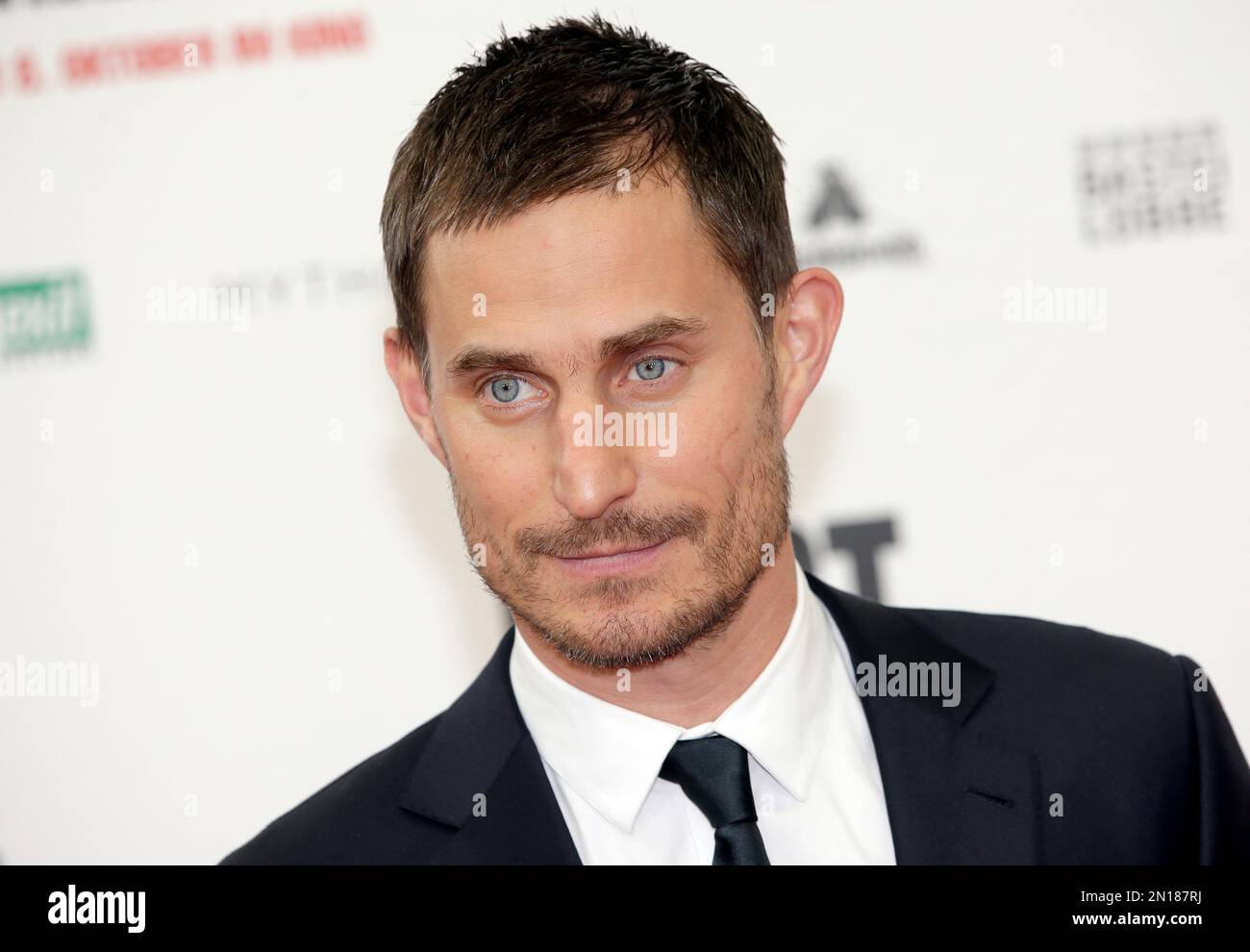 Clemens Schick poses for the photographers as he arrives for the world ...