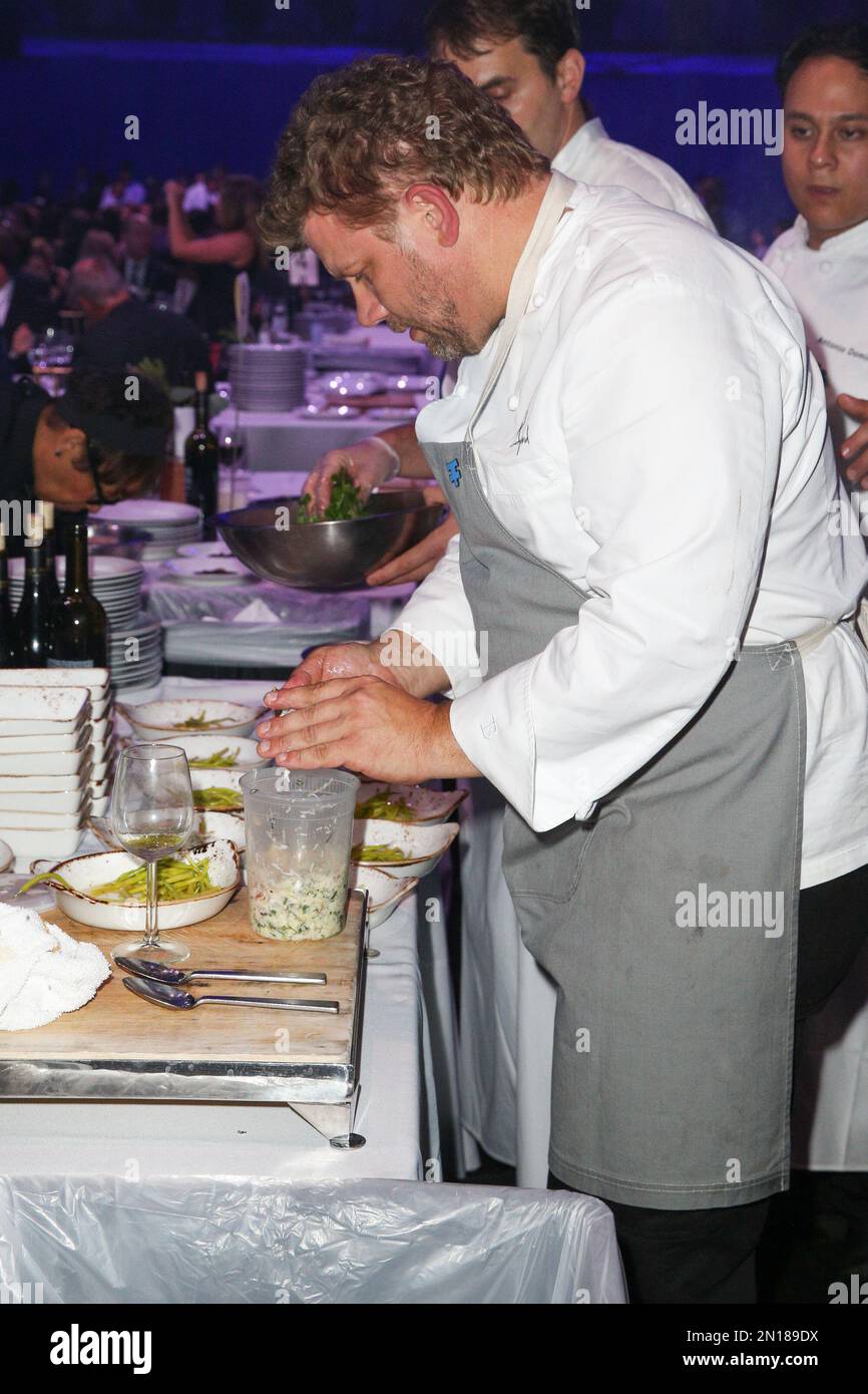 Chef Ben Ford prepares a dinner the Autism Speaks to LA Celebrity Chef ...