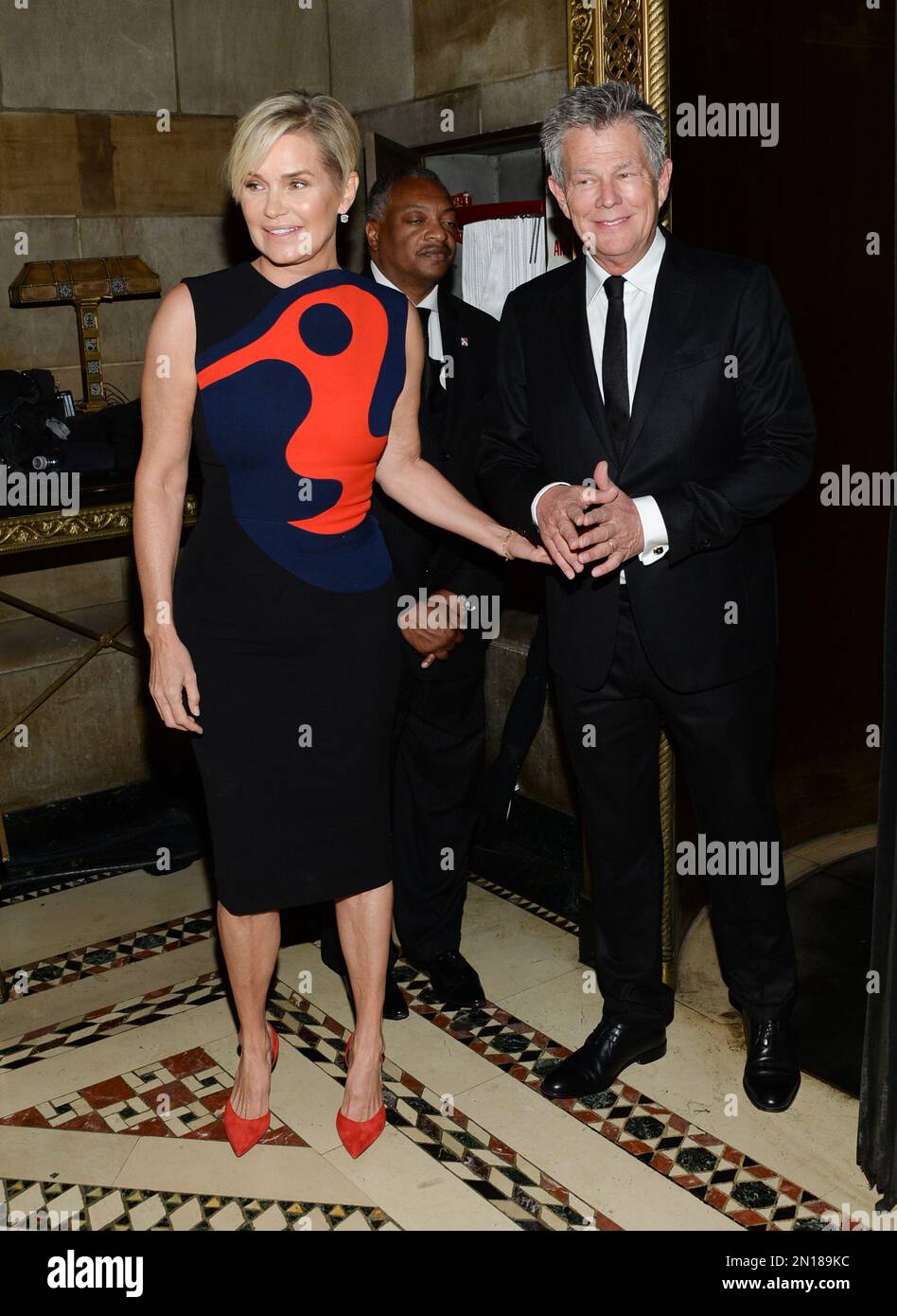 Yolanda Foster and husband David Foster attend the Global Lyme Alliance ...