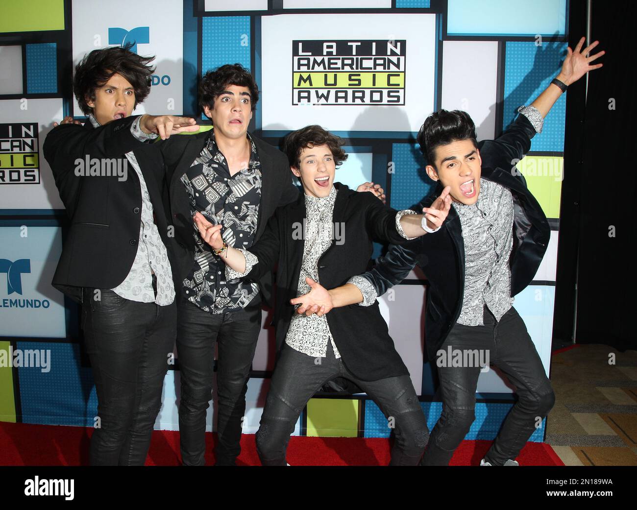 Bryan Mouque, from left, Jos Canela, Alonso Villalpando, and Alan ...