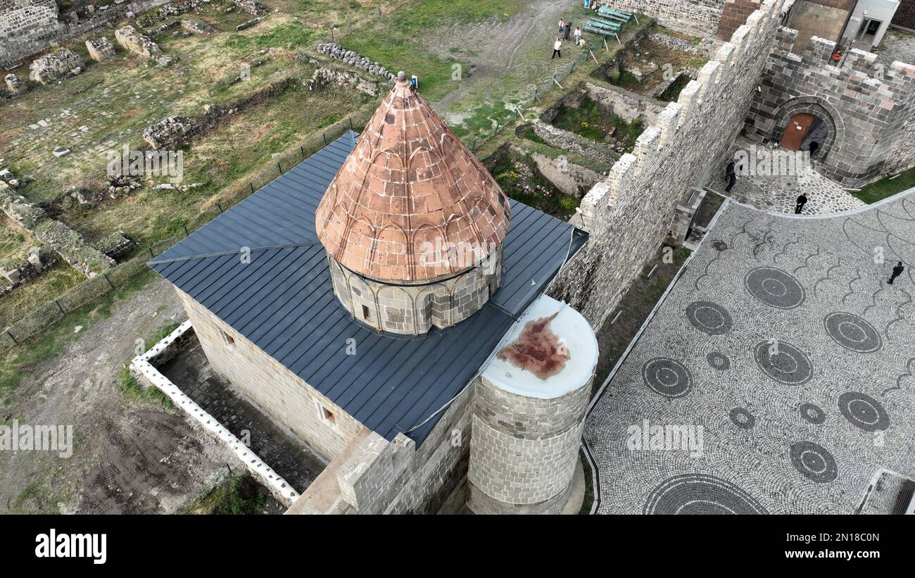Erzurum Castle Masjid was built in the 12th century during the ...