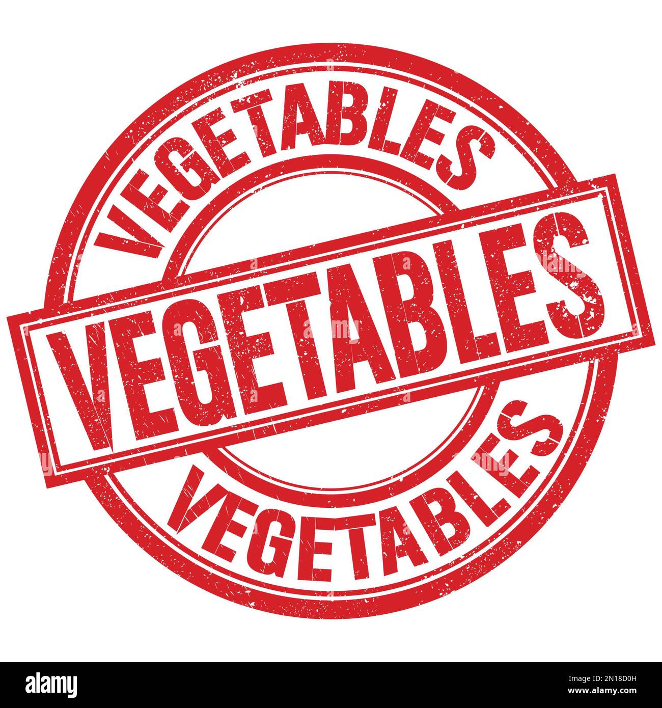VEGETABLES text written word on red round stamp sign Stock Photo - Alamy