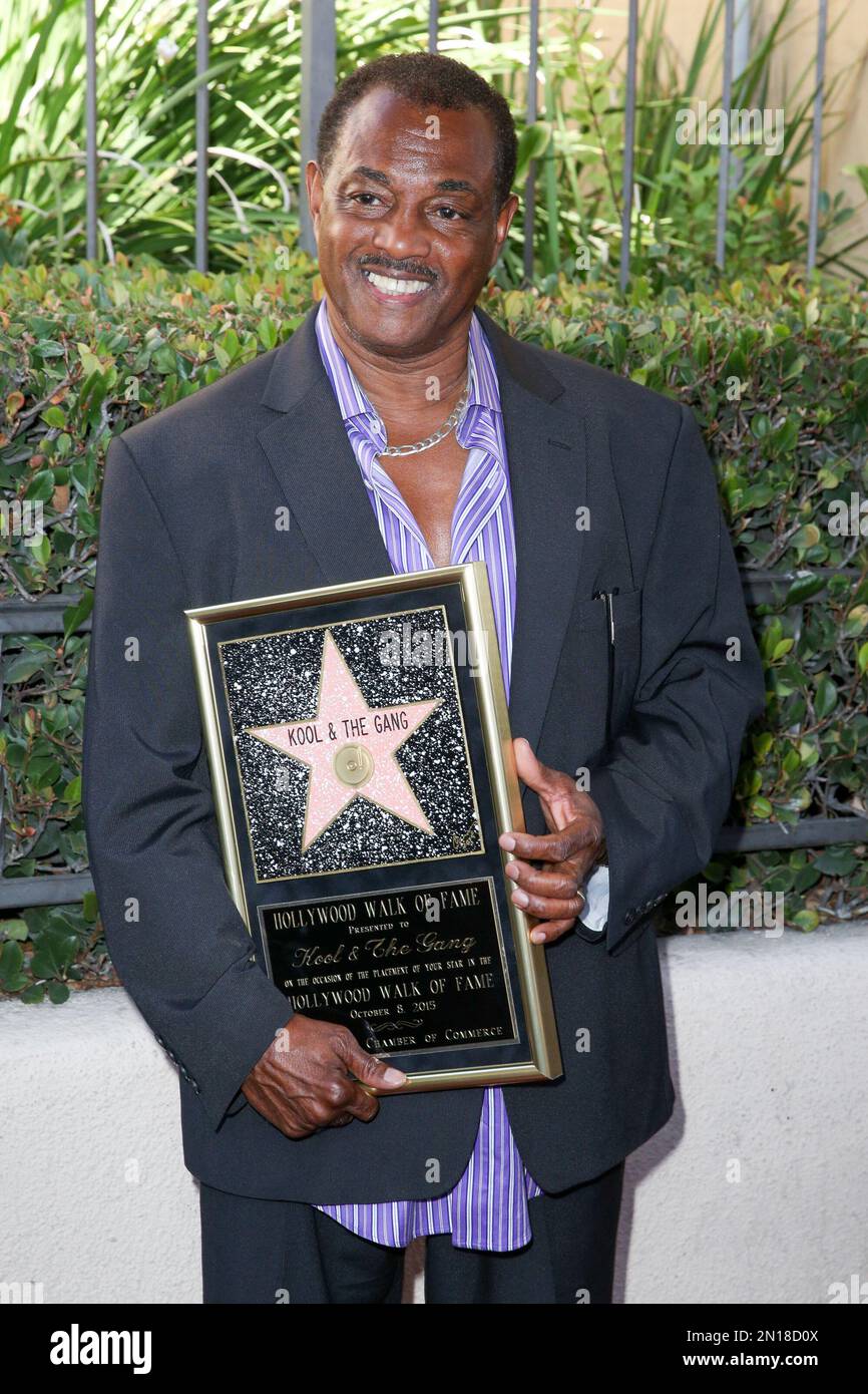 Robert "Kool" Bell attends a ceremony honoring Kool and The Gang with a ...