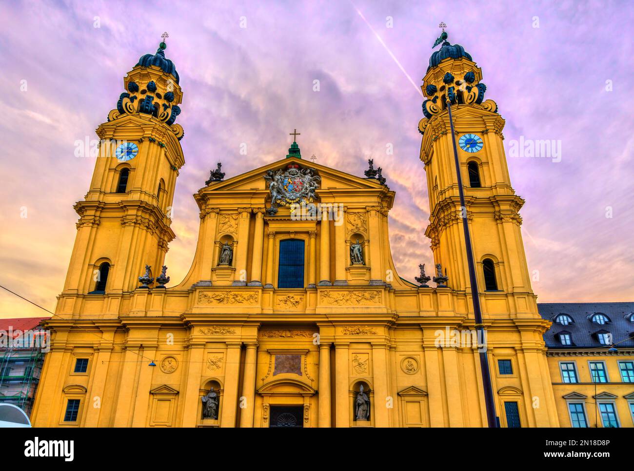 Theatine church of st cajetan and adelaide hi-res stock photography and ...