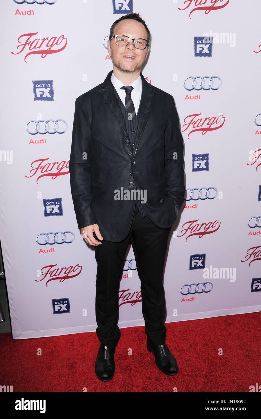 Noah Hawley arrives at the LA Premiere of "Fargo" Season two on ...