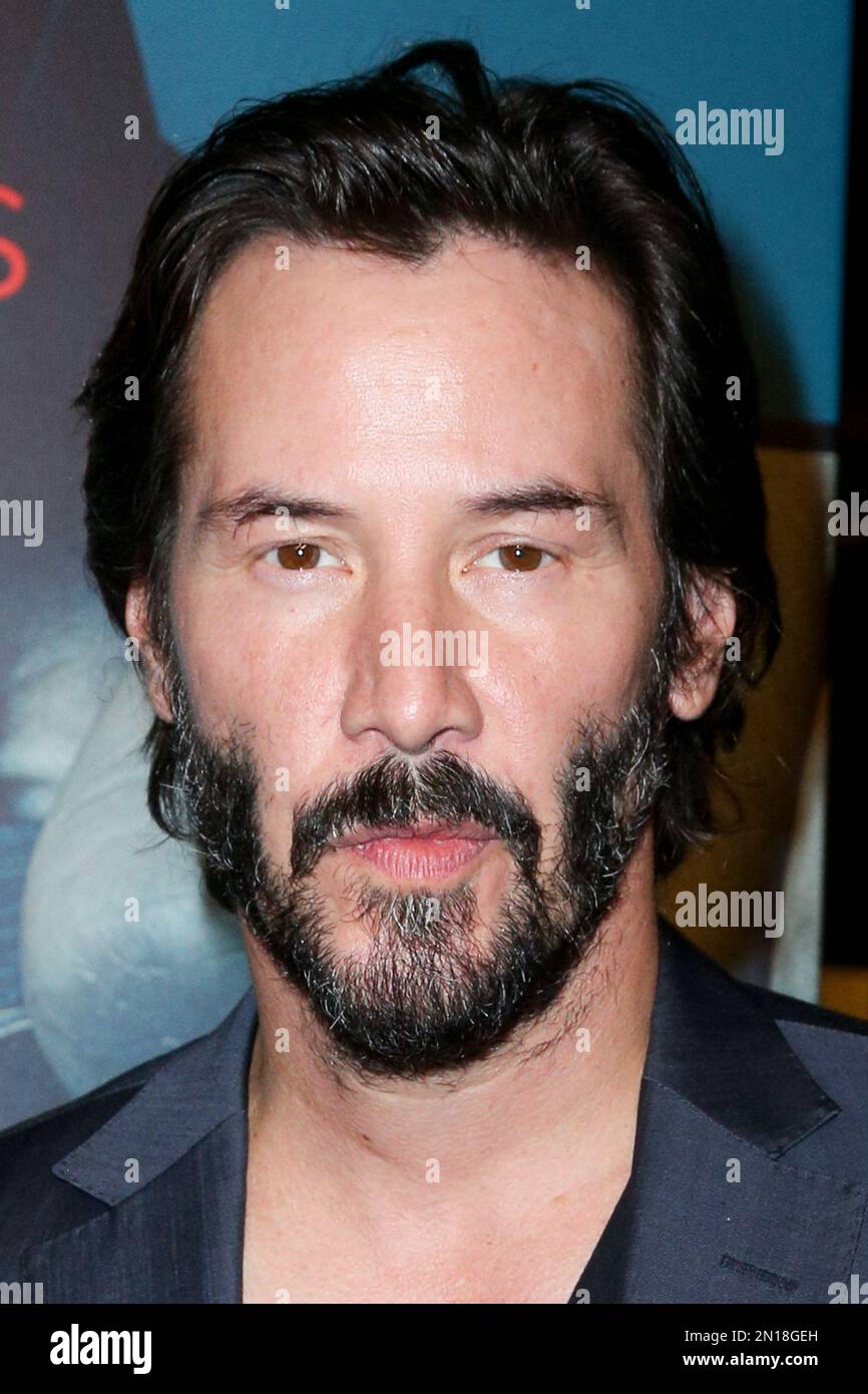 Keanu Reeves arrives at the LA Special Screening of "Knock Knock" at ...