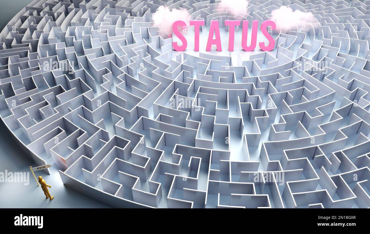 A journey to find Status - going through a confusing maze of obstacles ...
