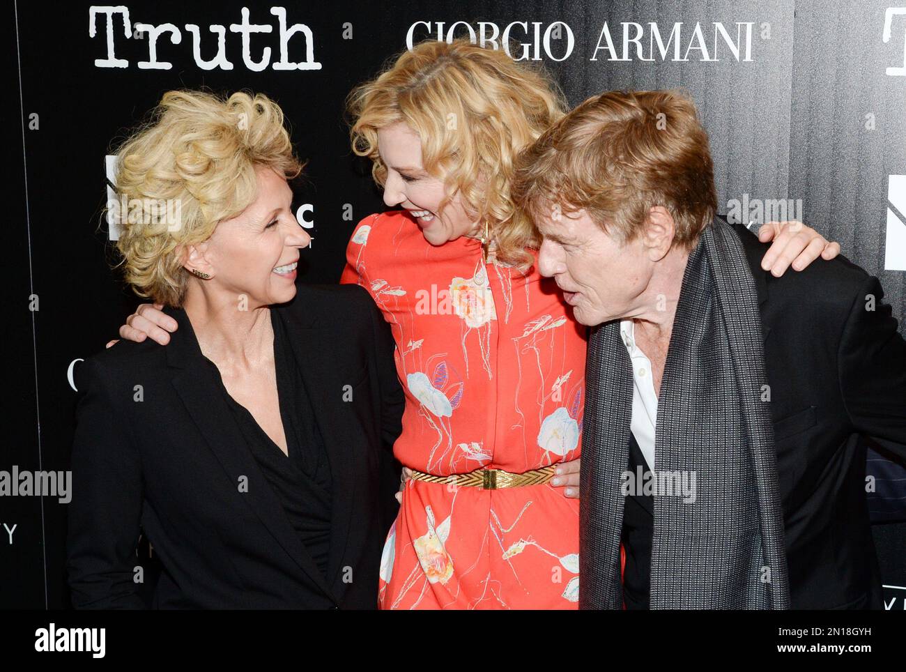 Author Mary Mapes, from left, actress Cate Blanchett and actor Robert ...