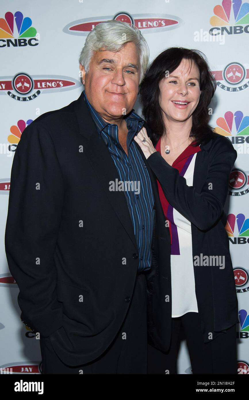 Jay Leno and Mavis Leno attend "Jay Leno’s Garage" series launch party ...