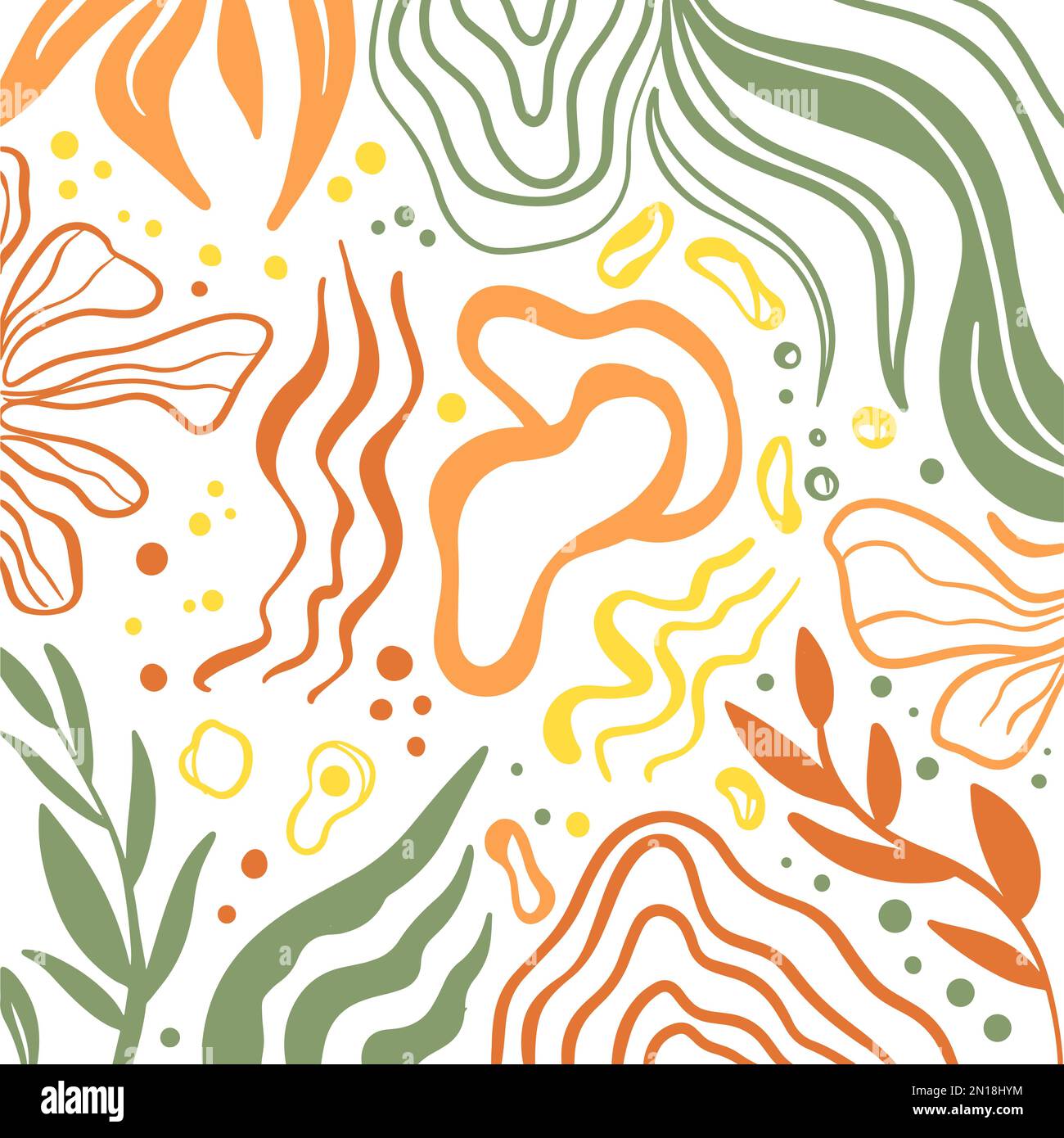 Organic abstract blurry shapes Stock Vector Images - Alamy