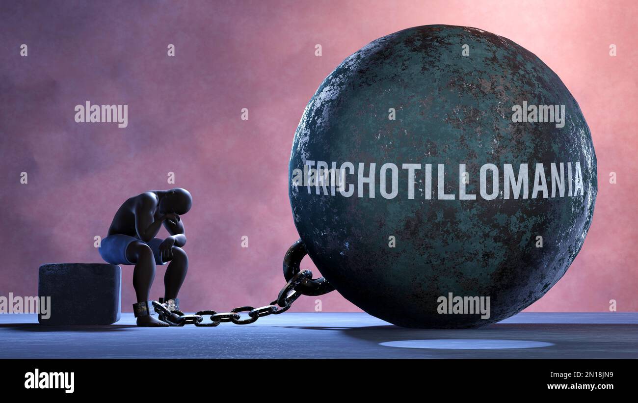 Trichotillomania that limits life and make suffer, imprisoning in ...