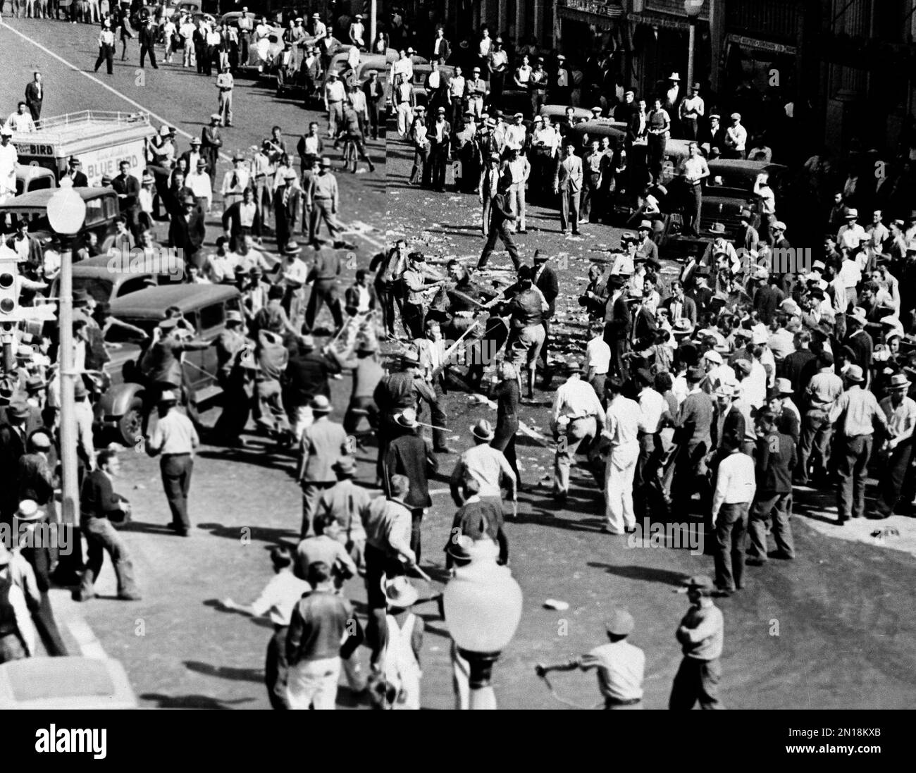 Standoff between law enforcement and 5,000 lettuce pickers as trucks ...
