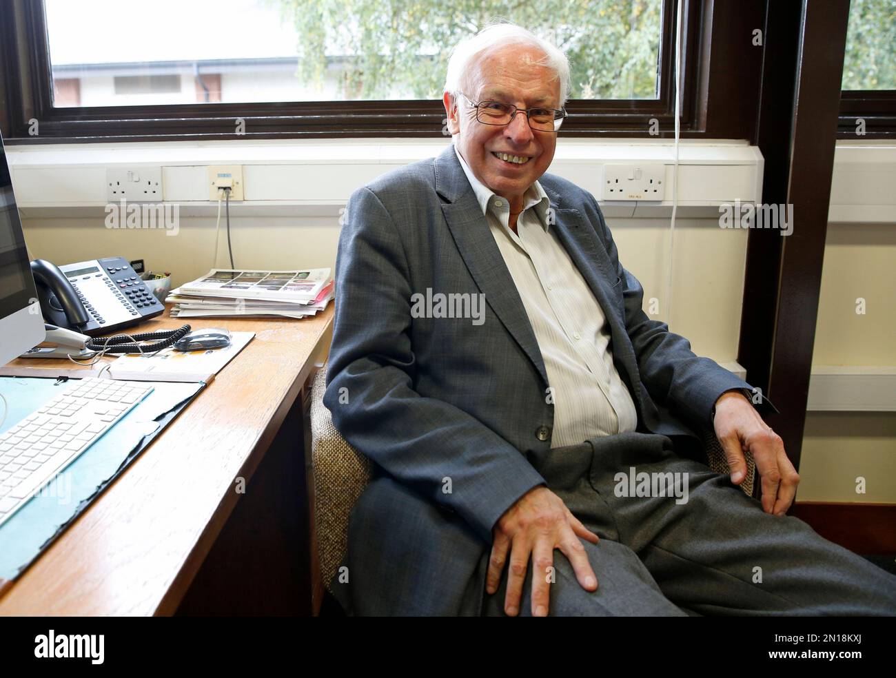 Sweden's Tomas Lindahl, one of the joint winners of the 2015 Nobel ...