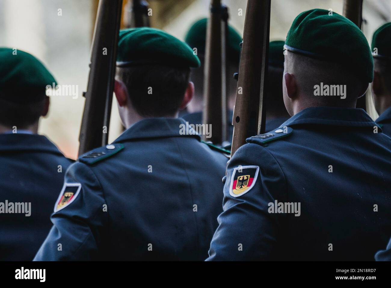 Berlin, Deutschland. 03rd Feb, 2023. Soldiers of the Bundeswehr Guard ...