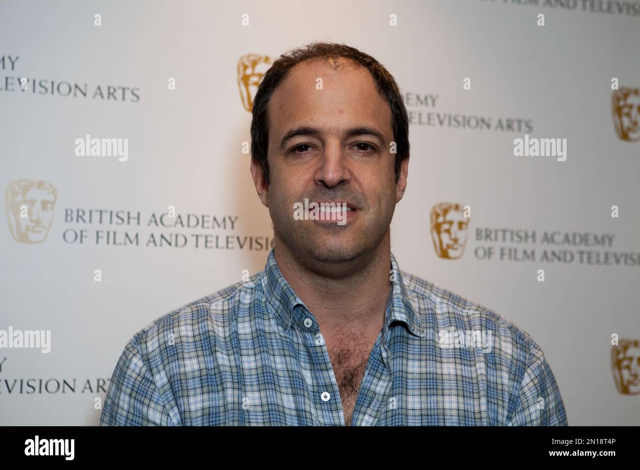 Film Producer Simon Chinn poses for photographers at the BAFTA ...