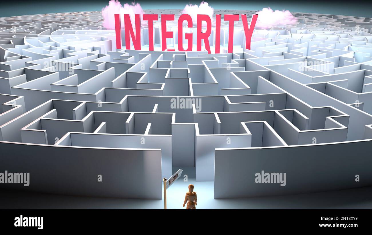 Complicated journey to integrity hi-res stock photography and images ...