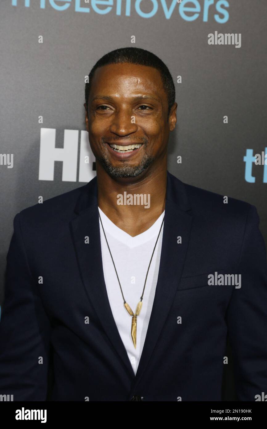 Elvis Nolasco arrives for the season two premiere of "The Leftovers" at ...