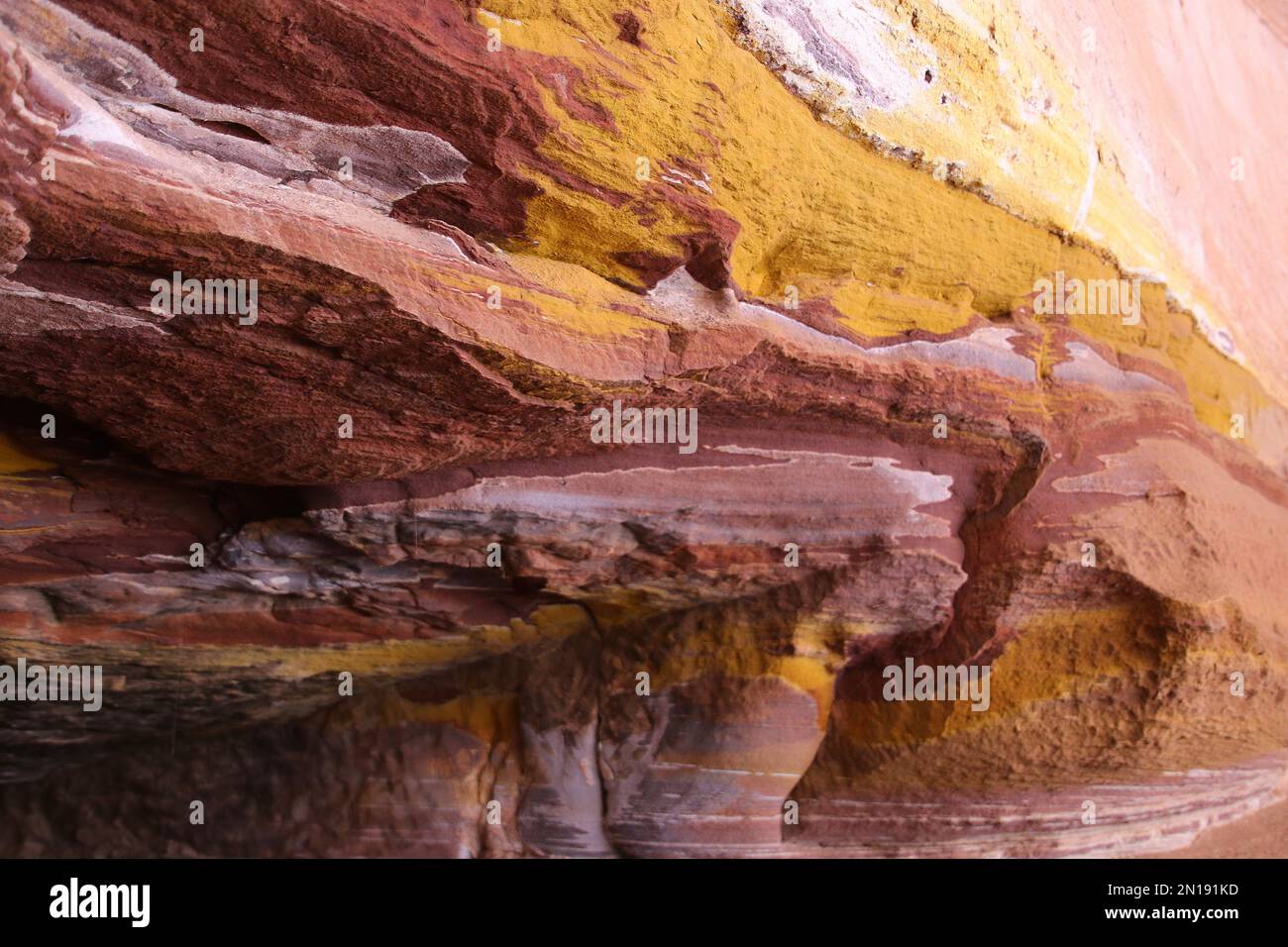 Colorful Sandstone, Petra, Jordan Stock Photo - Alamy