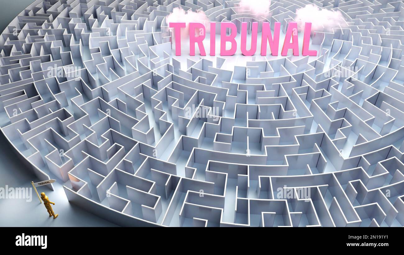 A journey to find Tribunal - going through a confusing maze of ...