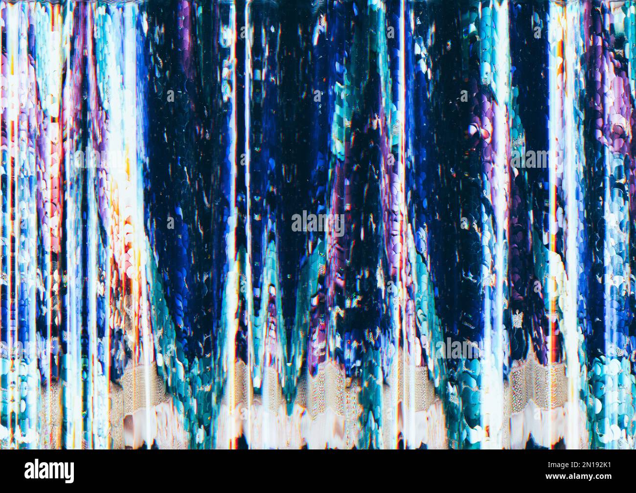 distortion noise glitch art iridescent artifacts Stock Photo - Alamy