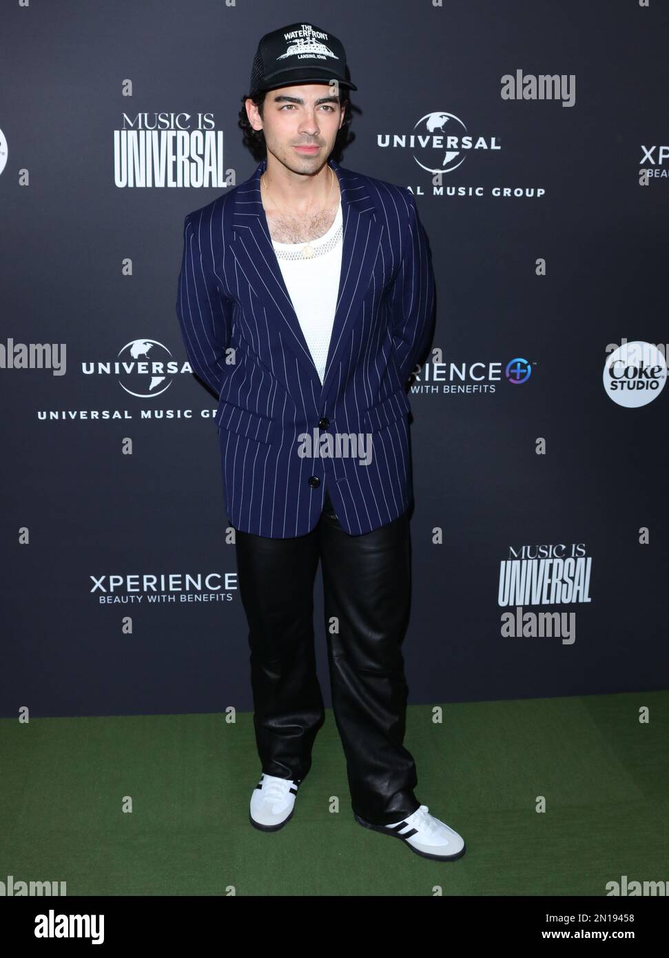 Los Angeles, USA. 05th Feb, 2023. Joe Jonas arrives at Universal Music ...