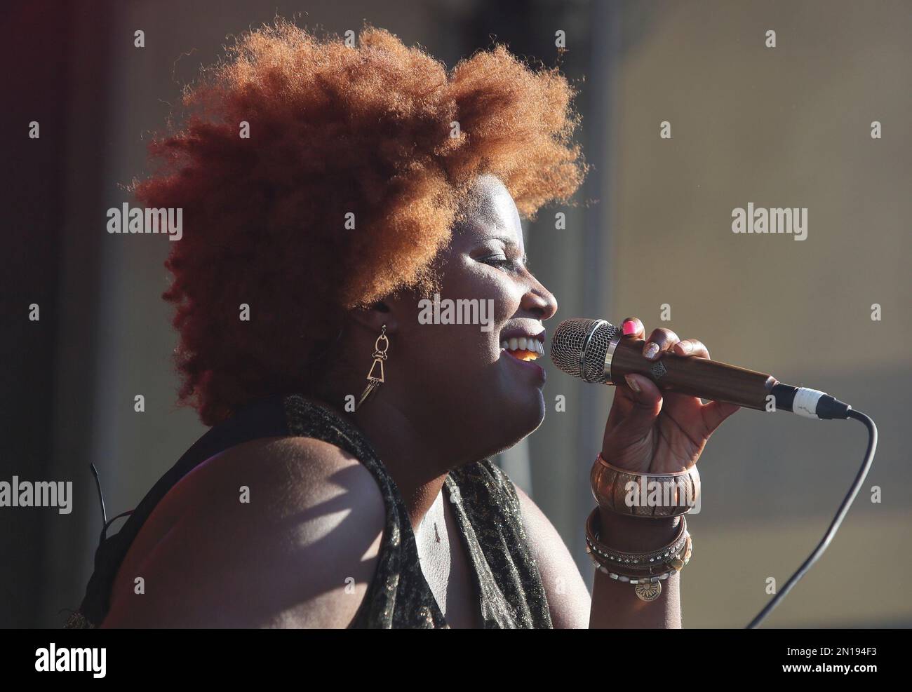 The Suffers' Kim Franklin performs at the Austin City Limits Music ...