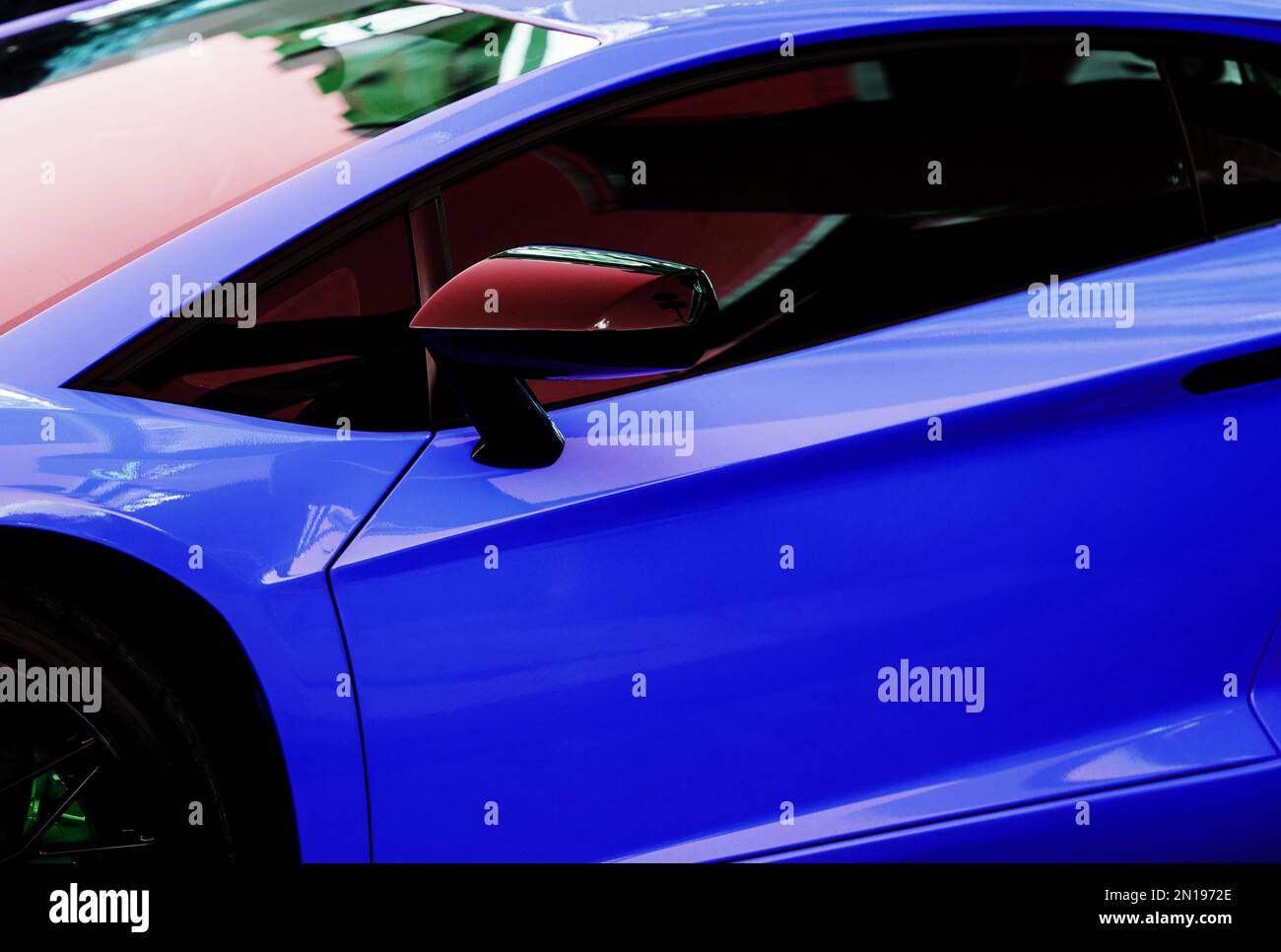 luxury shiny automobile. expensive sports car Stock Photo - Alamy