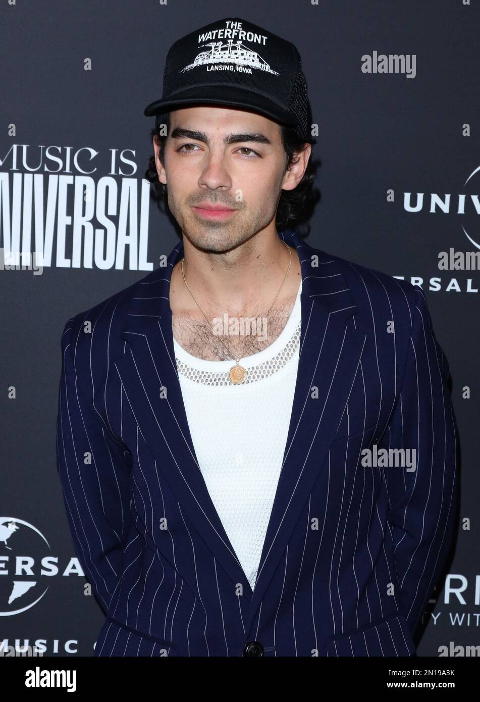Los Angeles, USA. 05th Feb, 2023. Joe Jonas arrives at Universal Music ...