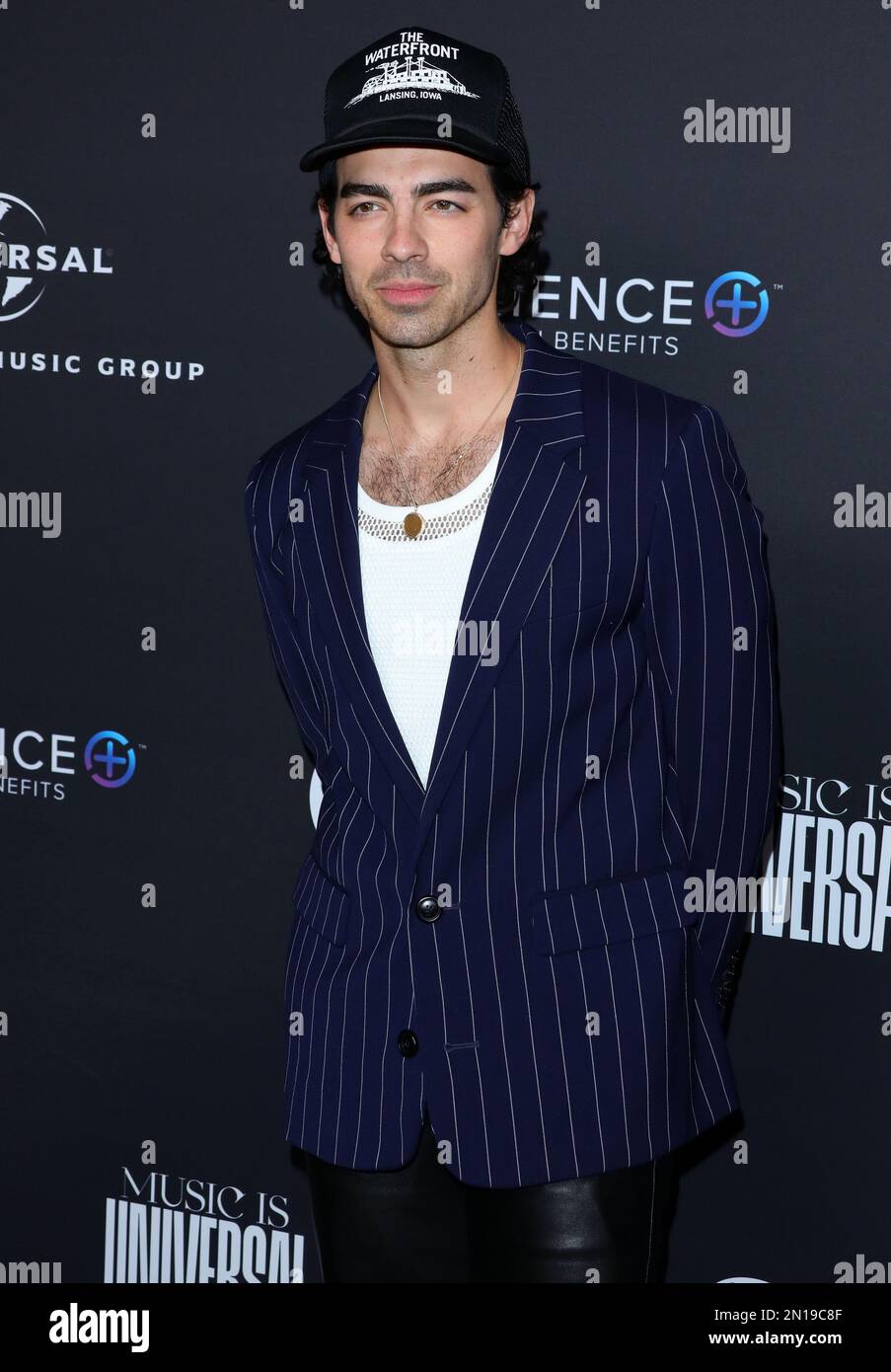 Los Angeles, USA. 05th Feb, 2023. Joe Jonas arrives at Universal Music ...