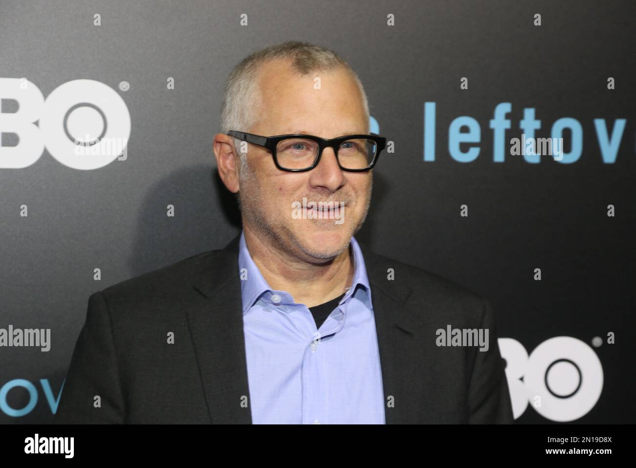 Tom Perrotta arrives for the season two premiere of "The Leftovers" at ...
