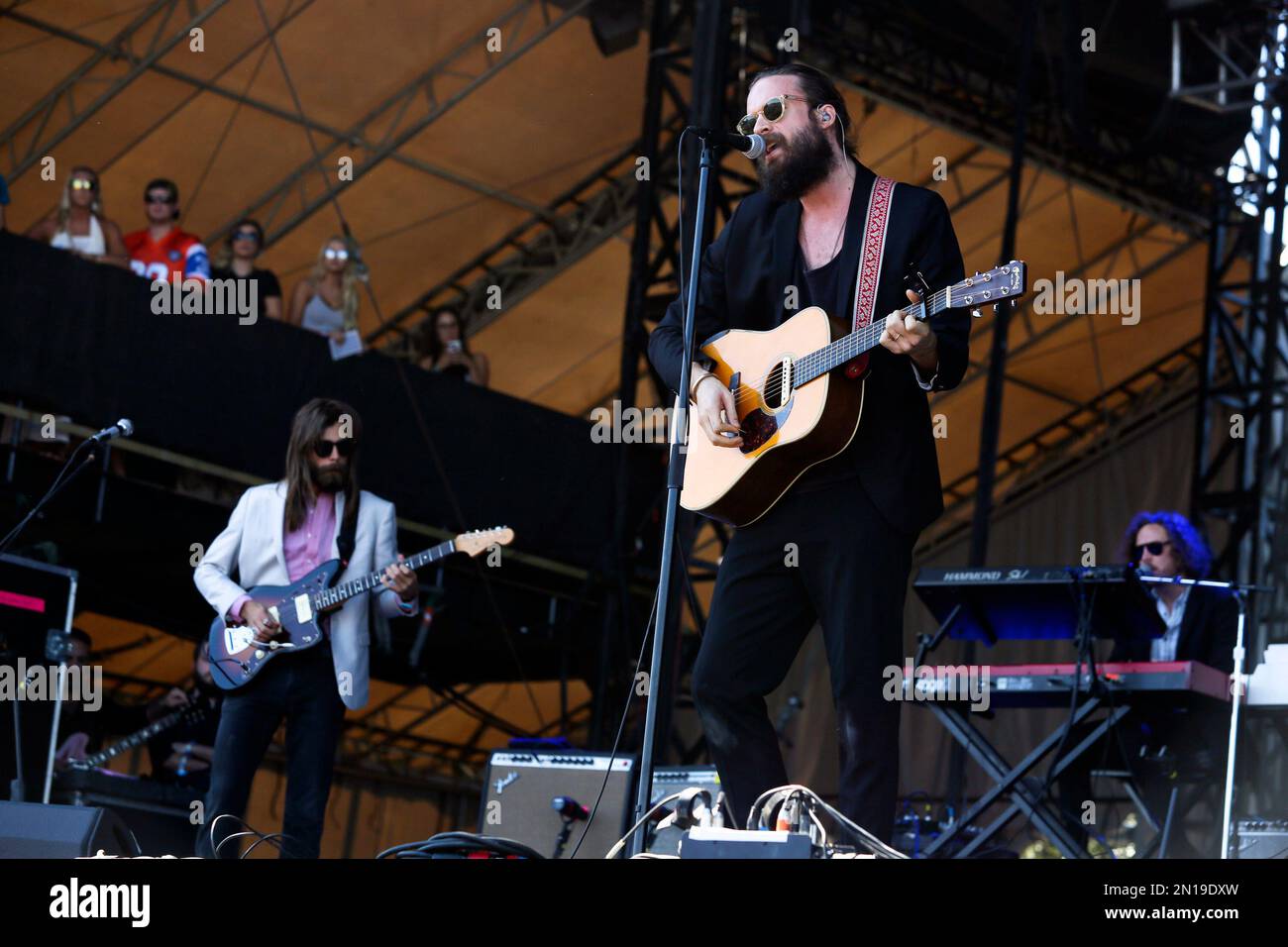 Joshua Tillman, known as Father John Misty, performs at the Austin City ...