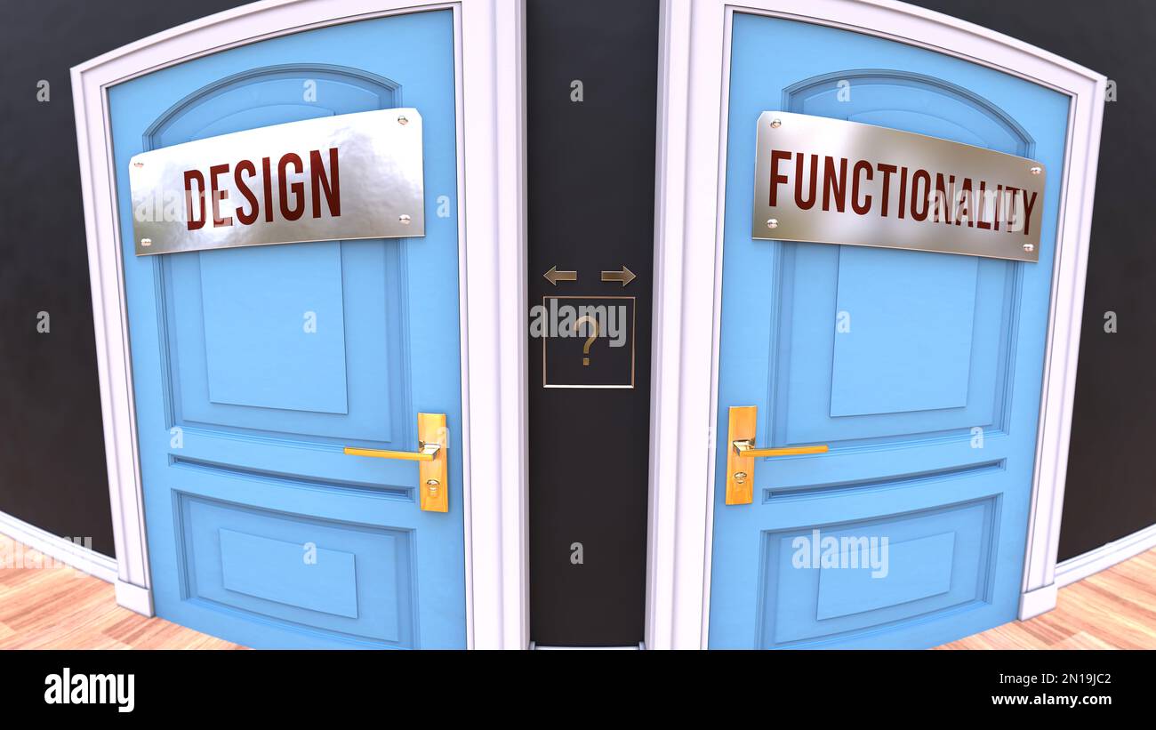 Two mutually exclusive paths to choose from, either Design or ...