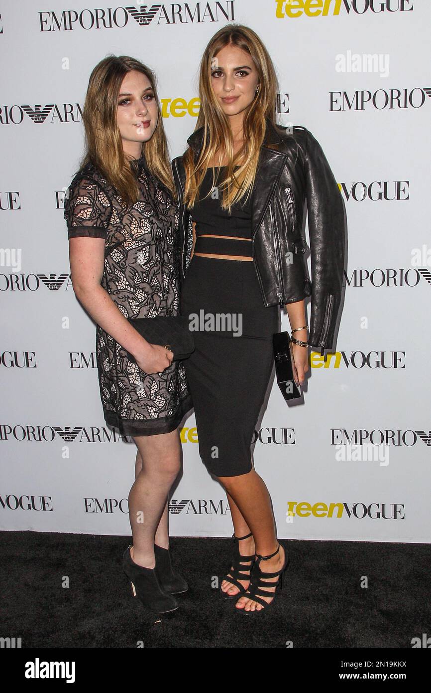 Jamison Belushi, left, and Talita von Furstenberg attend the Teen Vogue ...