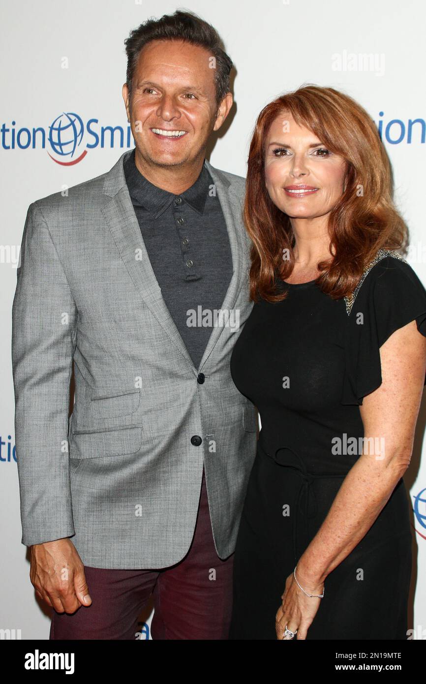 Mark Burnett, left, and Roma Downey attend the 2015 Operation Smile ...
