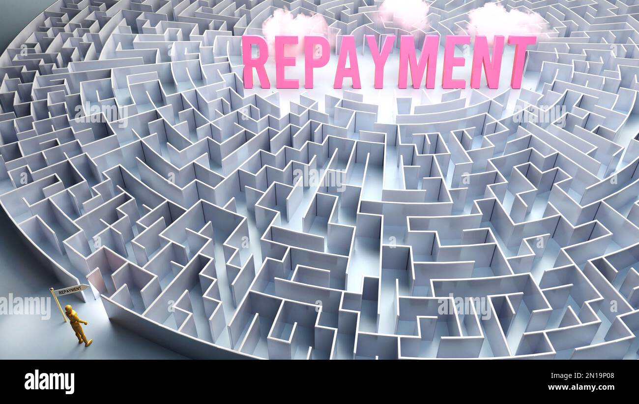 Repayment and a difficult path, confusion and frustration in seeking it ...