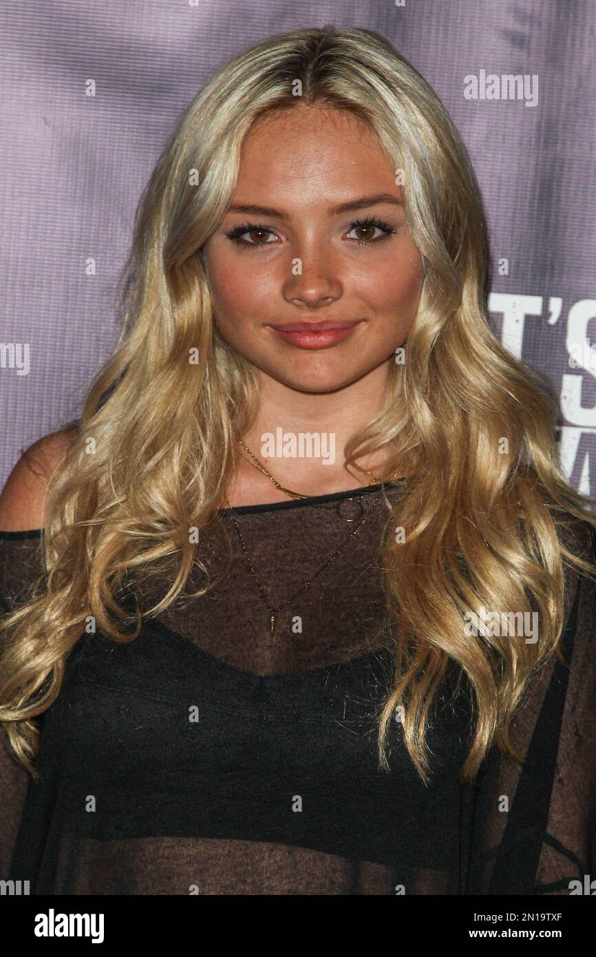 Natalie Alyn Lind attends the Knott's Scary Farm Black Carpet event on ...