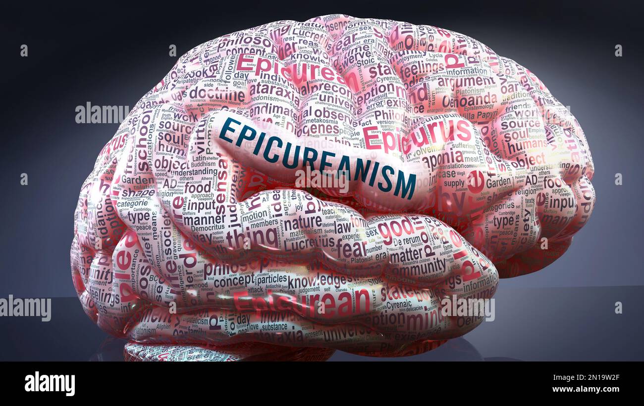 Epicureanism in human brain, hundreds of crucial terms related to ...