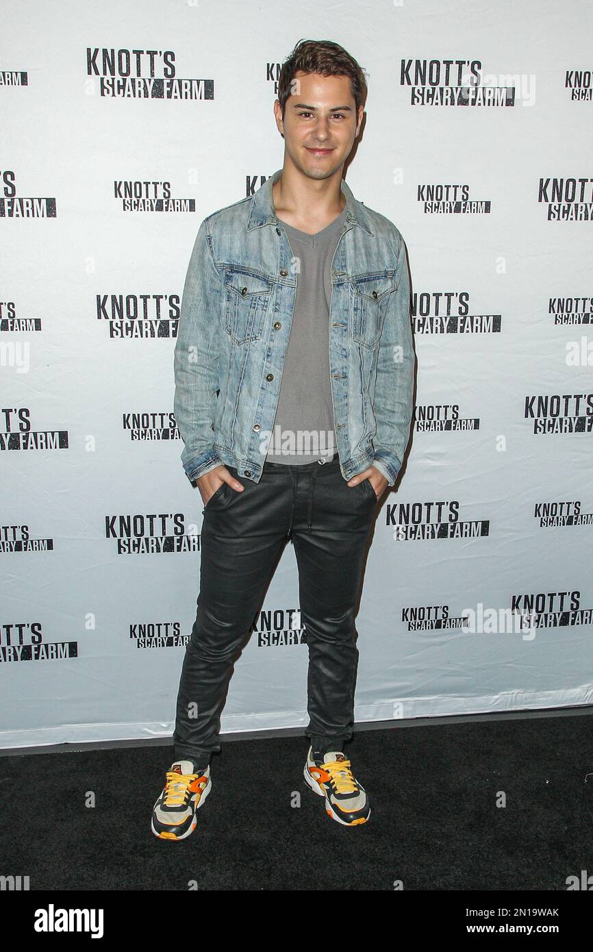 Michael Willett attends the Knott's Scary Farm Black Carpet event on ...