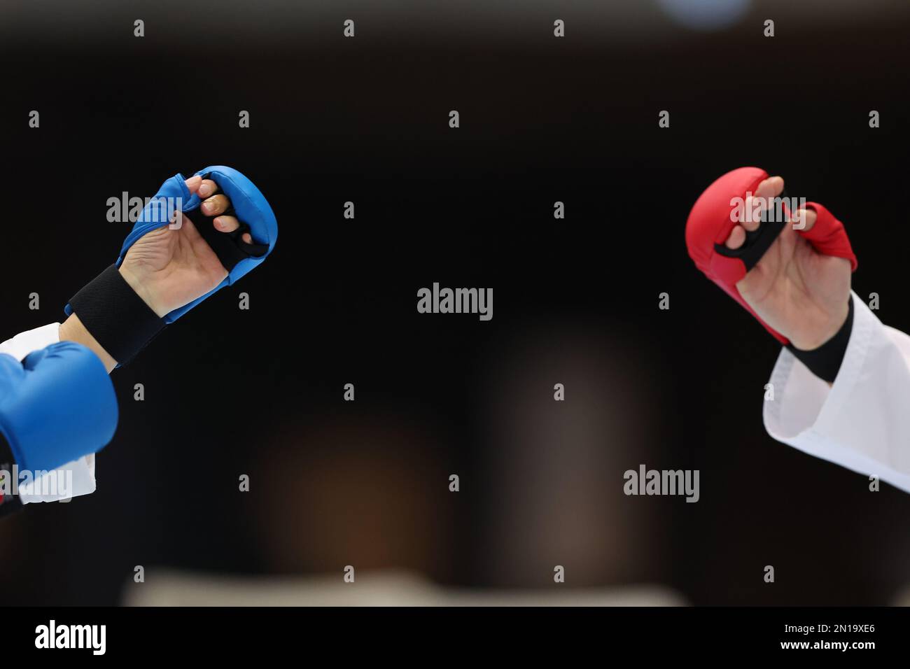 Tokyo, Japan. 5th Feb, 2023. Detail shot Karate : JDKF (Japan Deaf ...