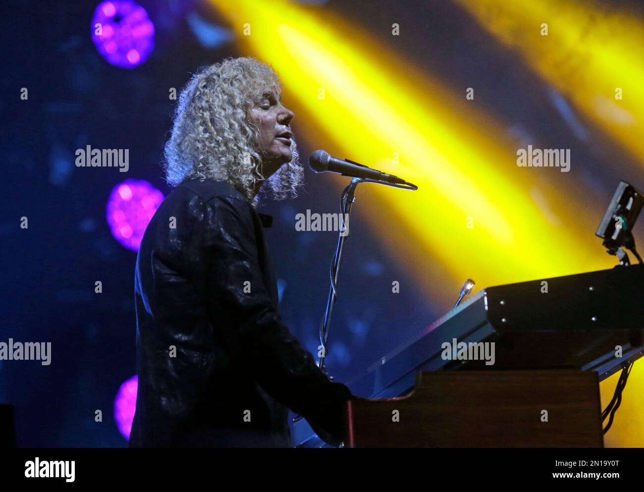 Bon Jovi's keyboard player David Bryan performs during their "Bon Jovi ...