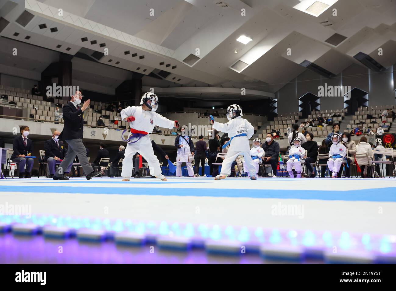 Tokyo, Japan. 5th Feb, 2023. General view Karate : JDKF (Japan Deaf ...